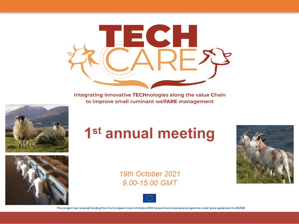 TechCare reached an important milestone! Its first annual meeting ...
