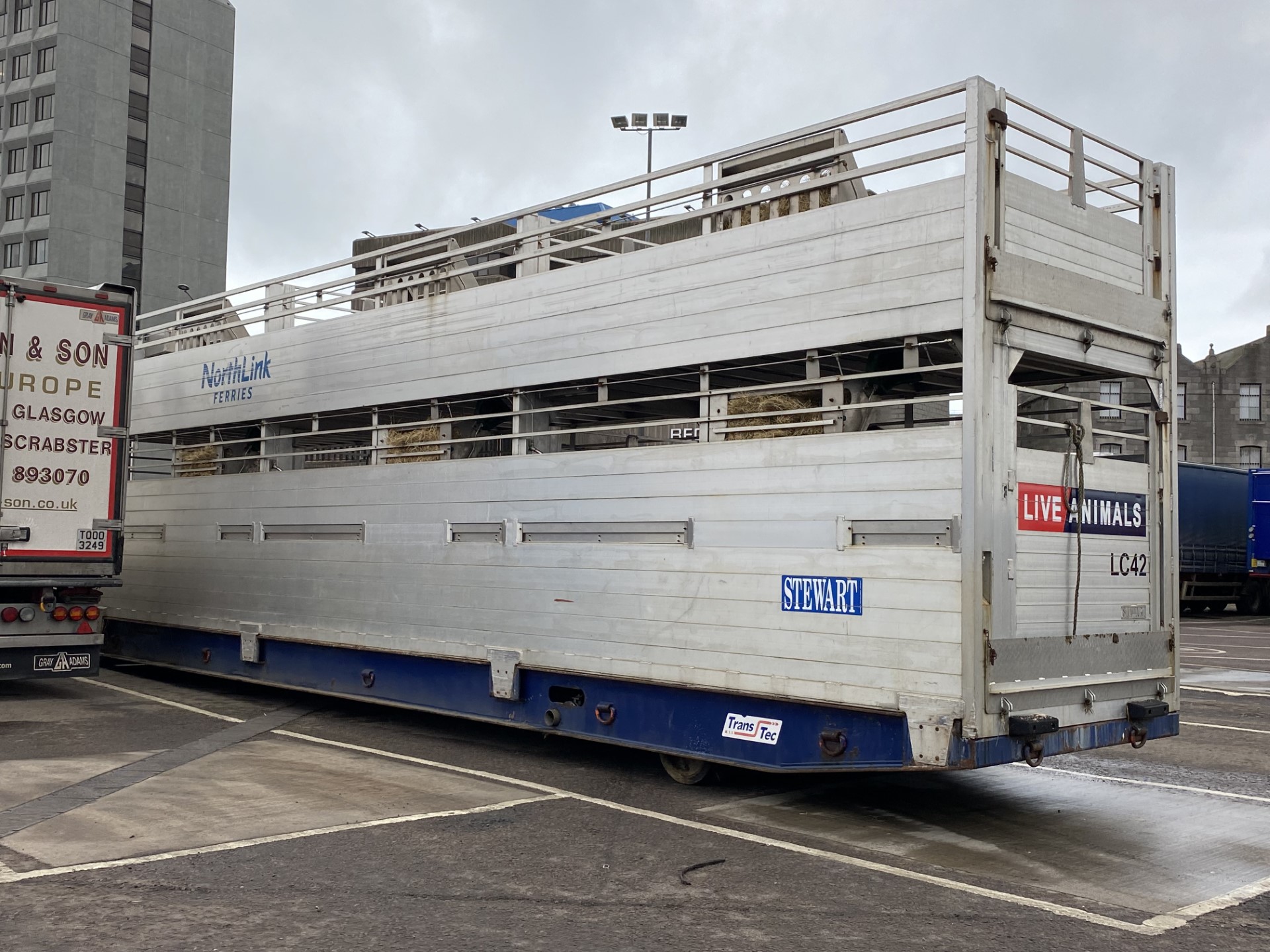 Animal welfare in transport studies: Transport of sheep on sea crossing ...